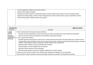MATEMATIKA: EDUKIAK LEHEN HEZKUNTZARAKO | PDF
