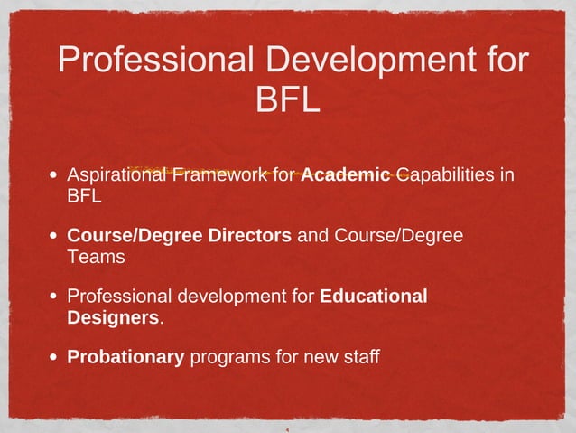 Aspirational Standards for Academic Capabilities in Blended and ...