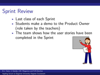 Appling Scrum to Organize University Degrees Coursework | PPT