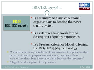 Educational lifecycle process assessment | PPT