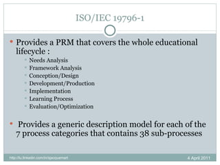 Educational lifecycle process assessment | PPT