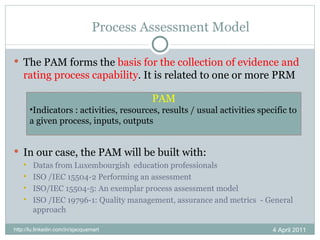 Educational lifecycle process assessment | PPT