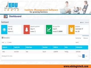 Free Institute Management Software With EDU LOGICTECH | PPS