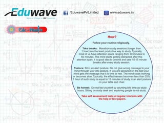 Success Mantra For Students by Eduwave Institute, Kota | PPTX