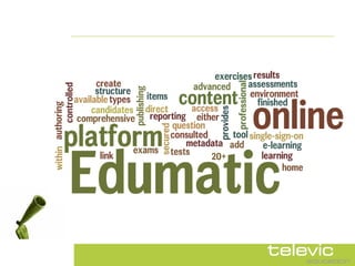 Edumatic, online E-assessment Platform | PPT