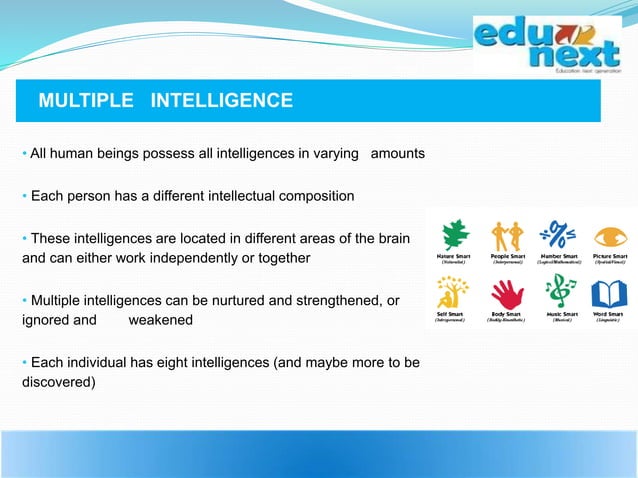 Edunextindia - Dermatoglyphics Multiple Intelligence Test | PPT