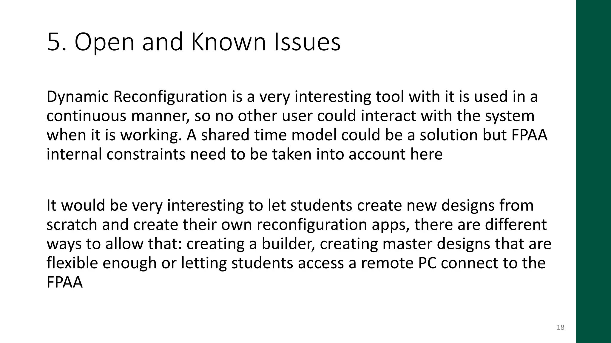 Proof of concept: Remote Laboratory Raspberry Pi + FPAA | PPTX