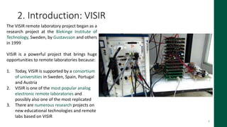 Proof of concept: Remote Laboratory Raspberry Pi + FPAA | PPTX
