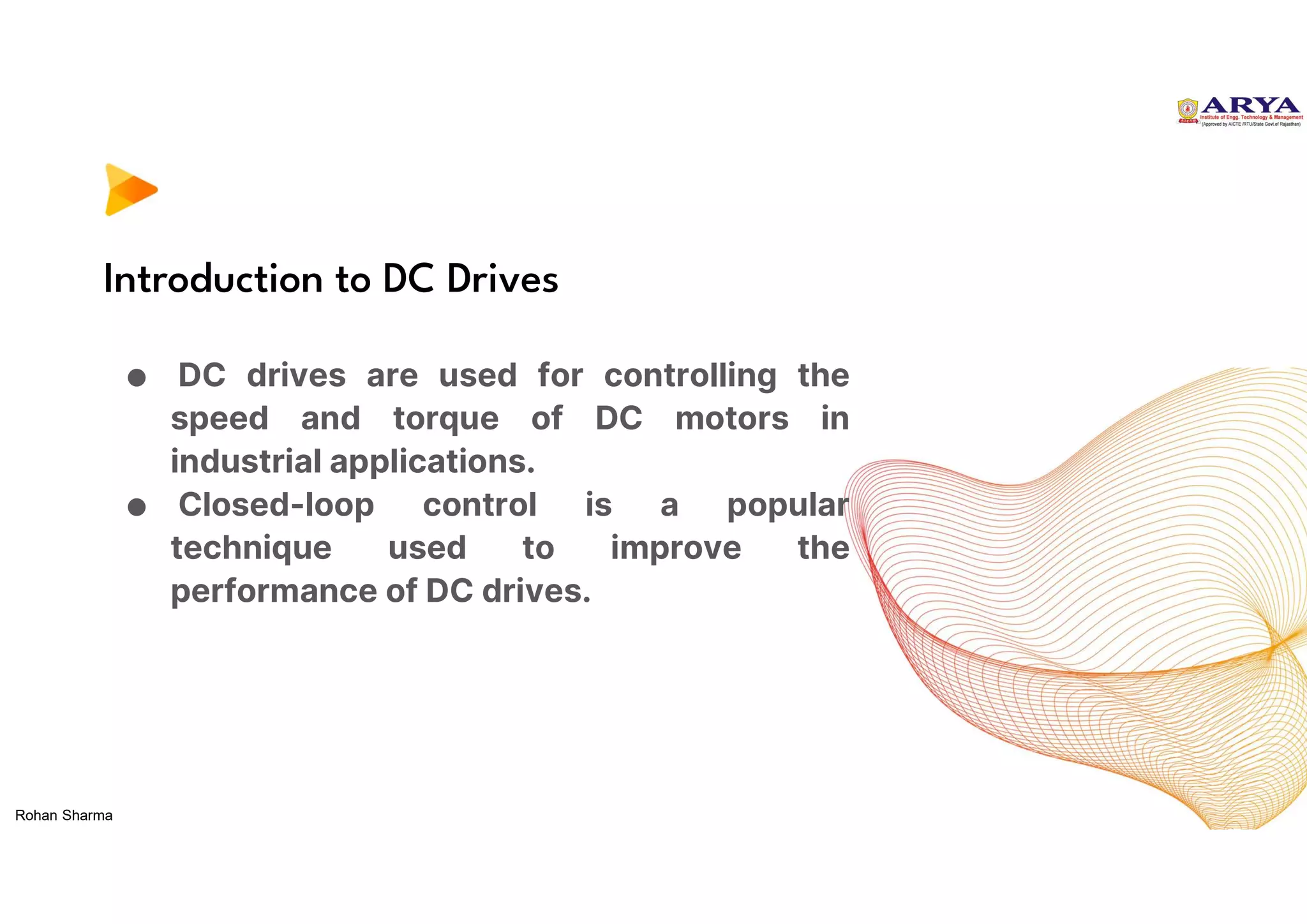 Closed Loop Control of DC Drives | PDF