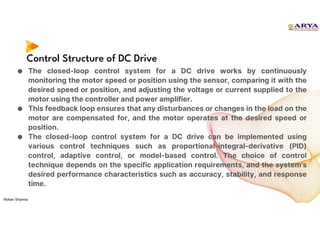 Closed Loop Control of DC Drives | PDF
