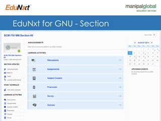 EduNxt for GNU | PPTX