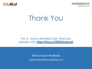 EduNxt for GNU | PPT