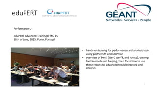 Edupert best practices in supporting end users - Networkshop44 | PPT