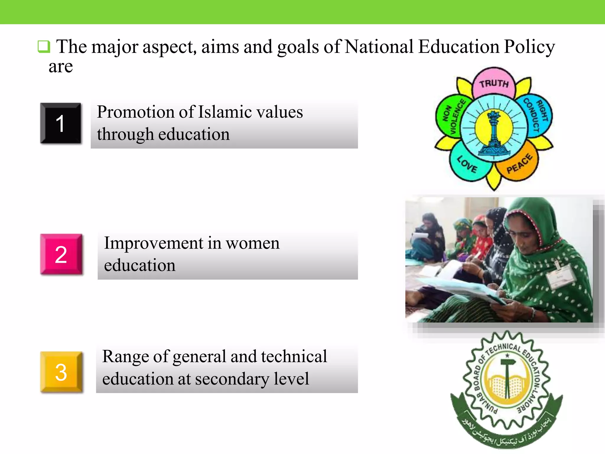 Different Education Policies of Pakistan | PPTX