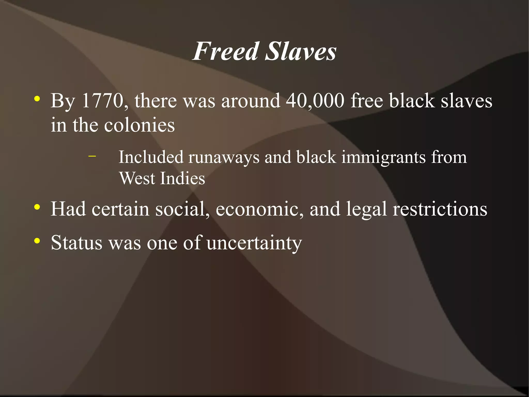 Slavery In America | PPT