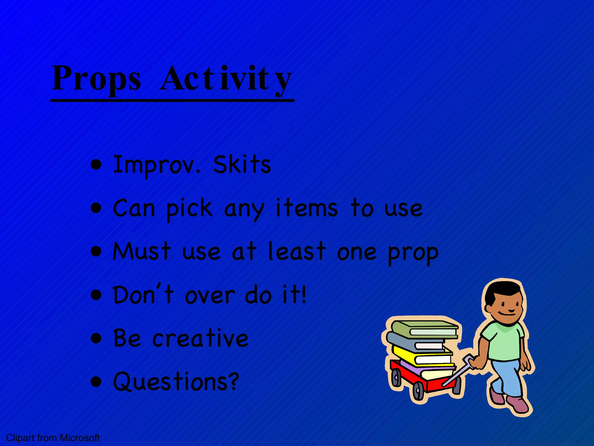 "Stage Properties" | PPT