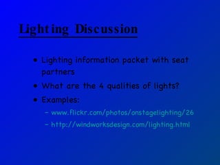 "Stage Properties" | PPT