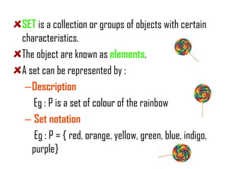 Set theory | PPTX