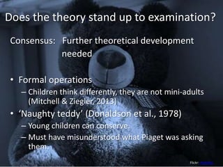 Learning from cognitive development to identity development | PPTX