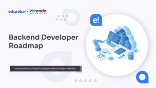Edureka - Backend Developer Roadmap 2025 - The Complete Guide To Backend Development | PPT
