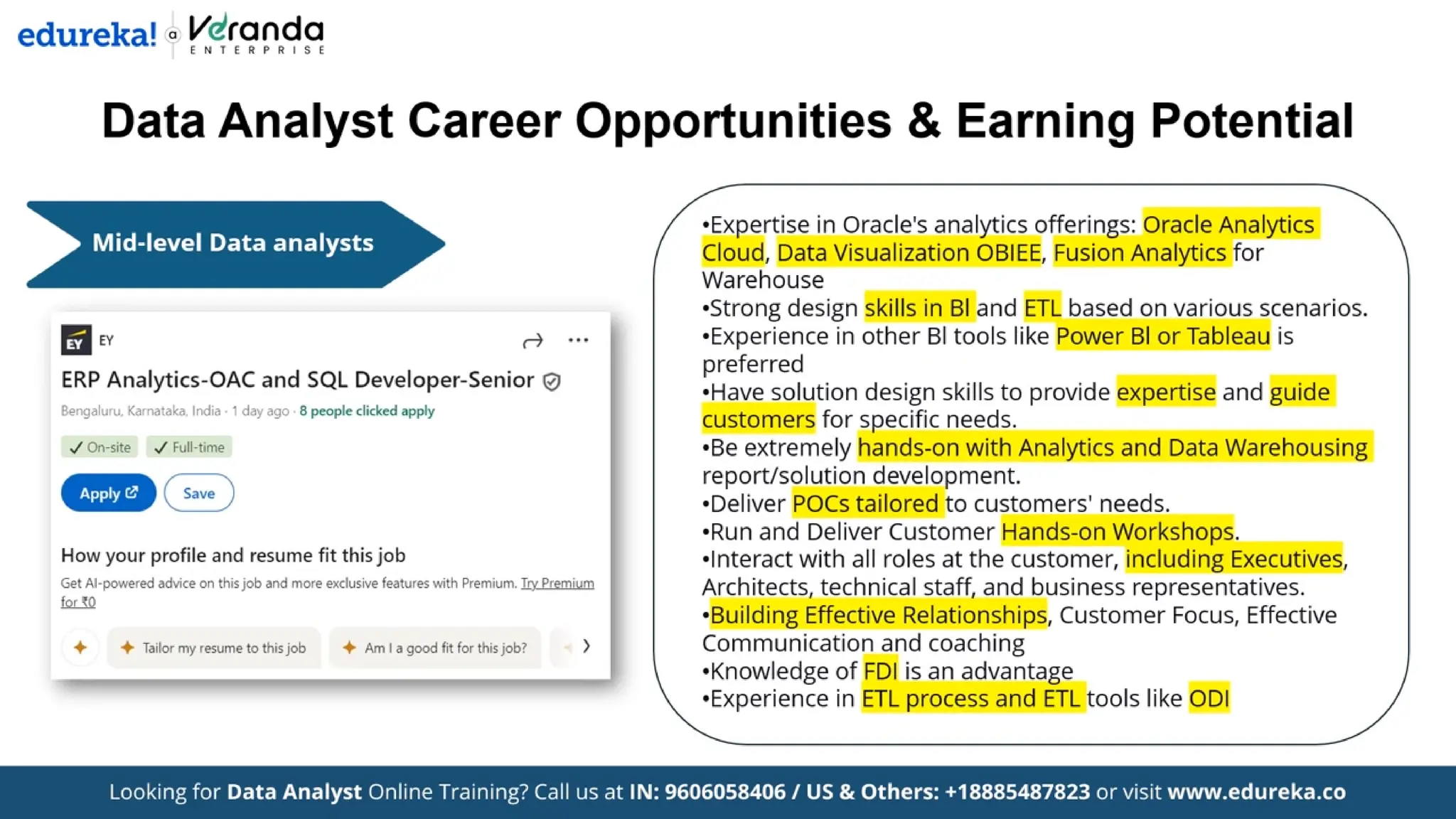 Edureka - Data Analyst Roadmap - How to Become a Data Analyst in 2025 | PDF