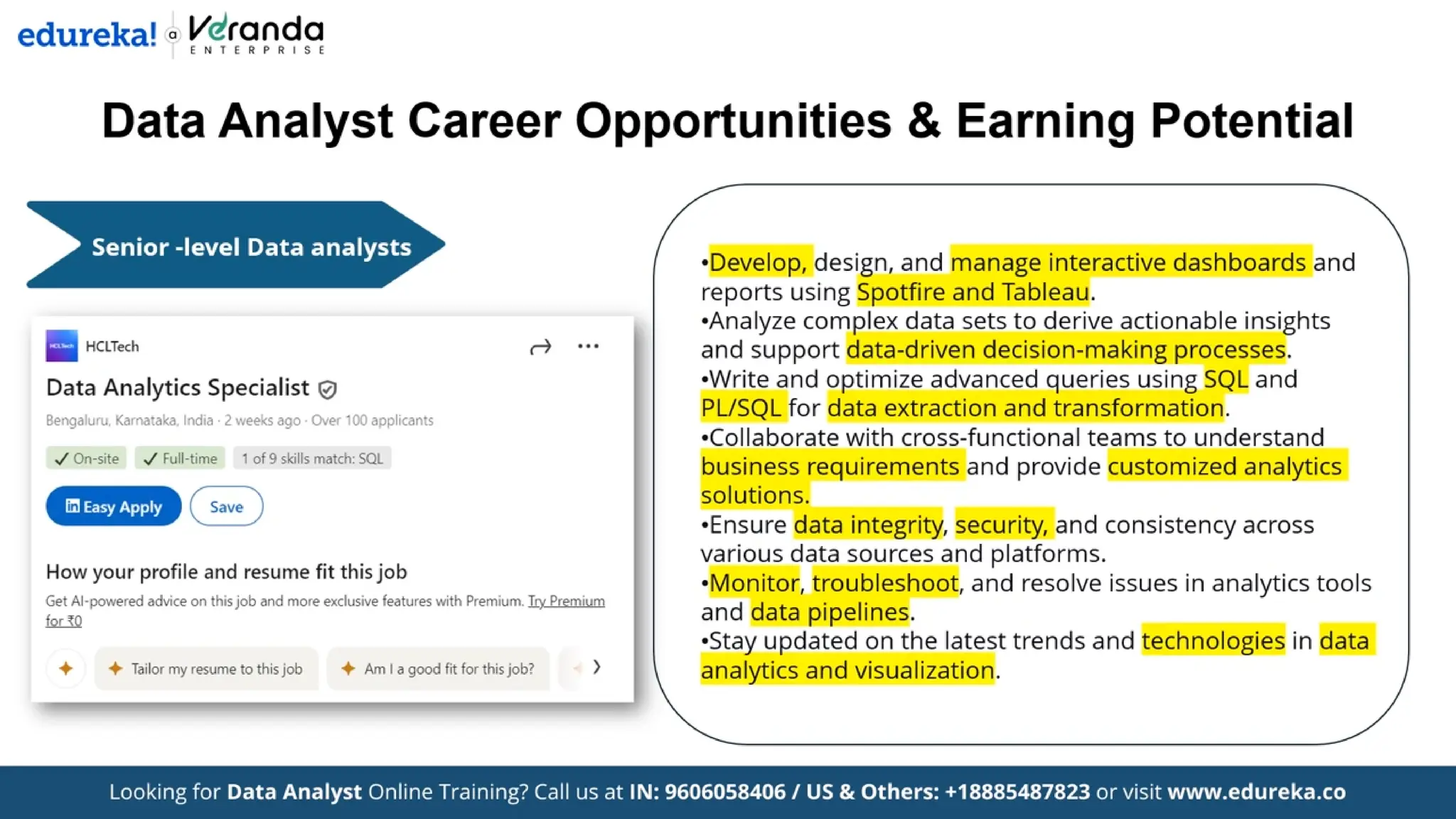 Edureka - Data Analyst Roadmap - How to Become a Data Analyst in 2025 | PDF