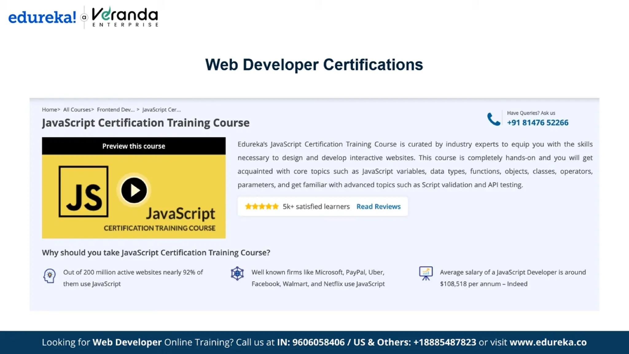 Edureka - Web Developer Roadmap 2025 - Complete Web Development Roadmap.pdf