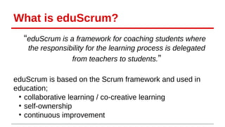 eduScrum 2 Scrum @ ACCDK14 | PDF