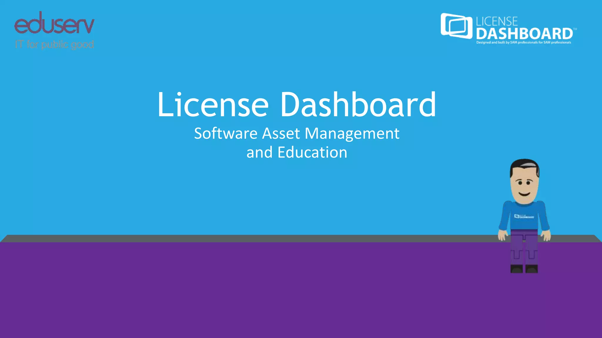 License Dashboard Software Asset Management and Education | PPTX