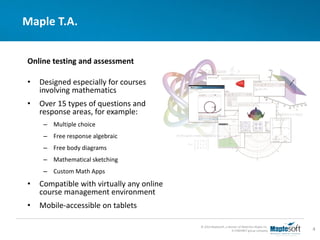 Maple University of Waterloo case study | PPT