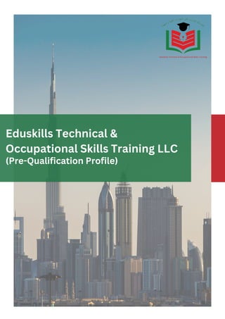 EduSkills Training - Pre Qualification Business Profile.pdf