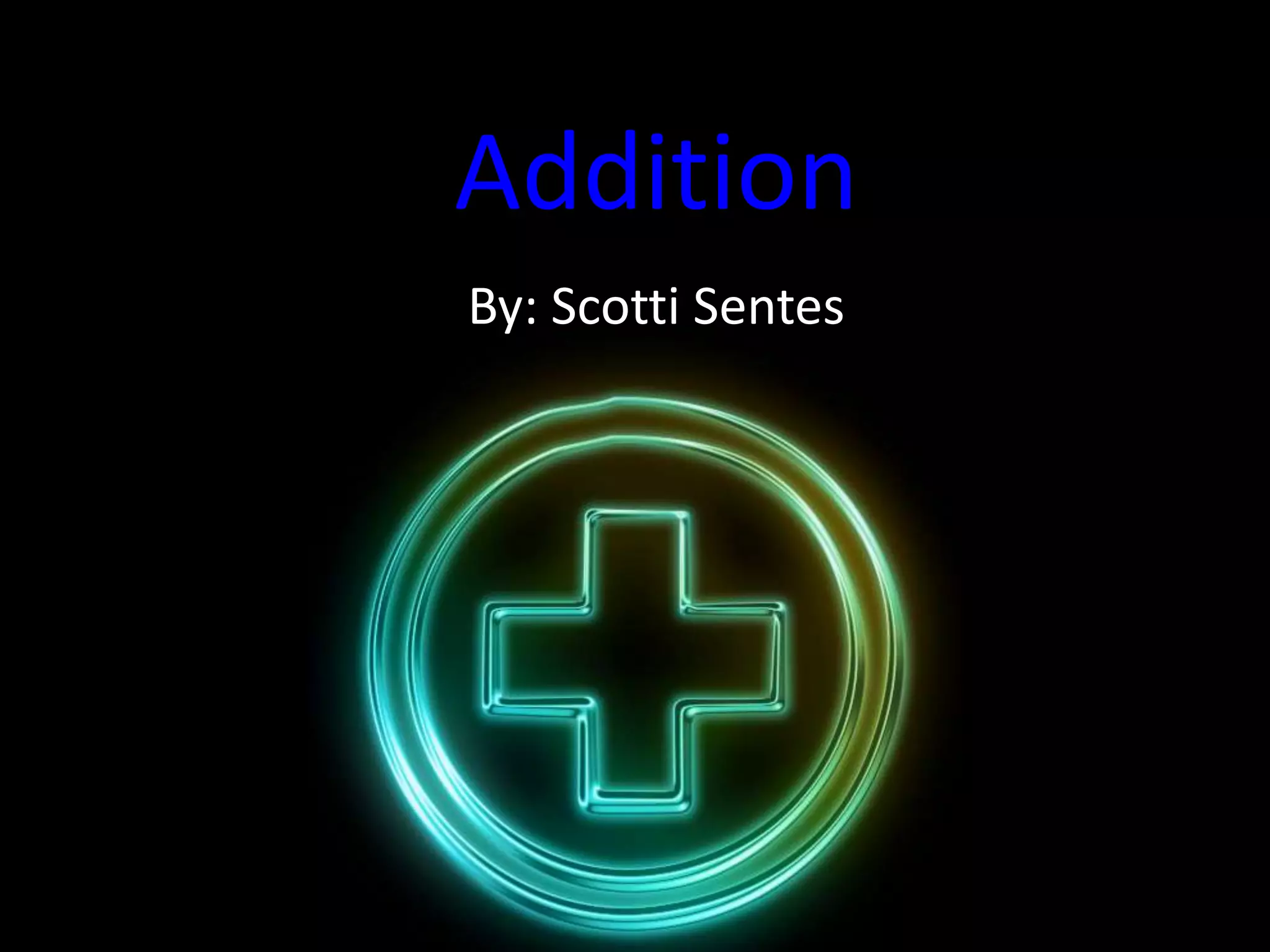 Edu Elementary Addition slideshow | PPTX