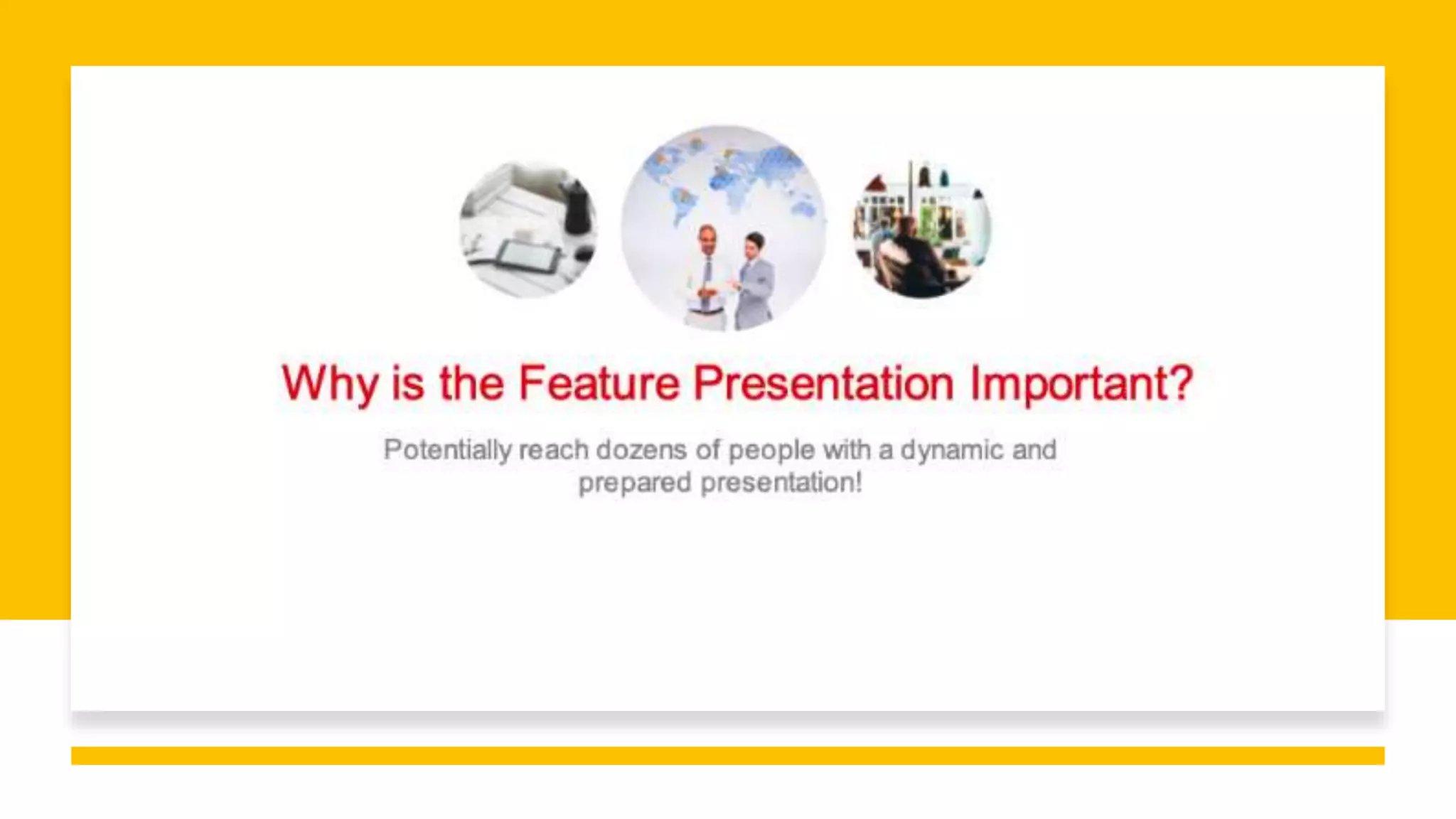 BNI presentation on feature presentation | PPTX