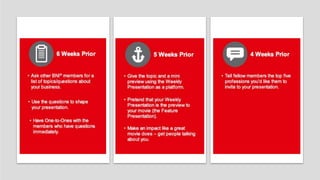 BNI presentation on feature presentation | PPTX