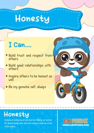 Social Emotional Learning Learn Honesty Poster | PDF