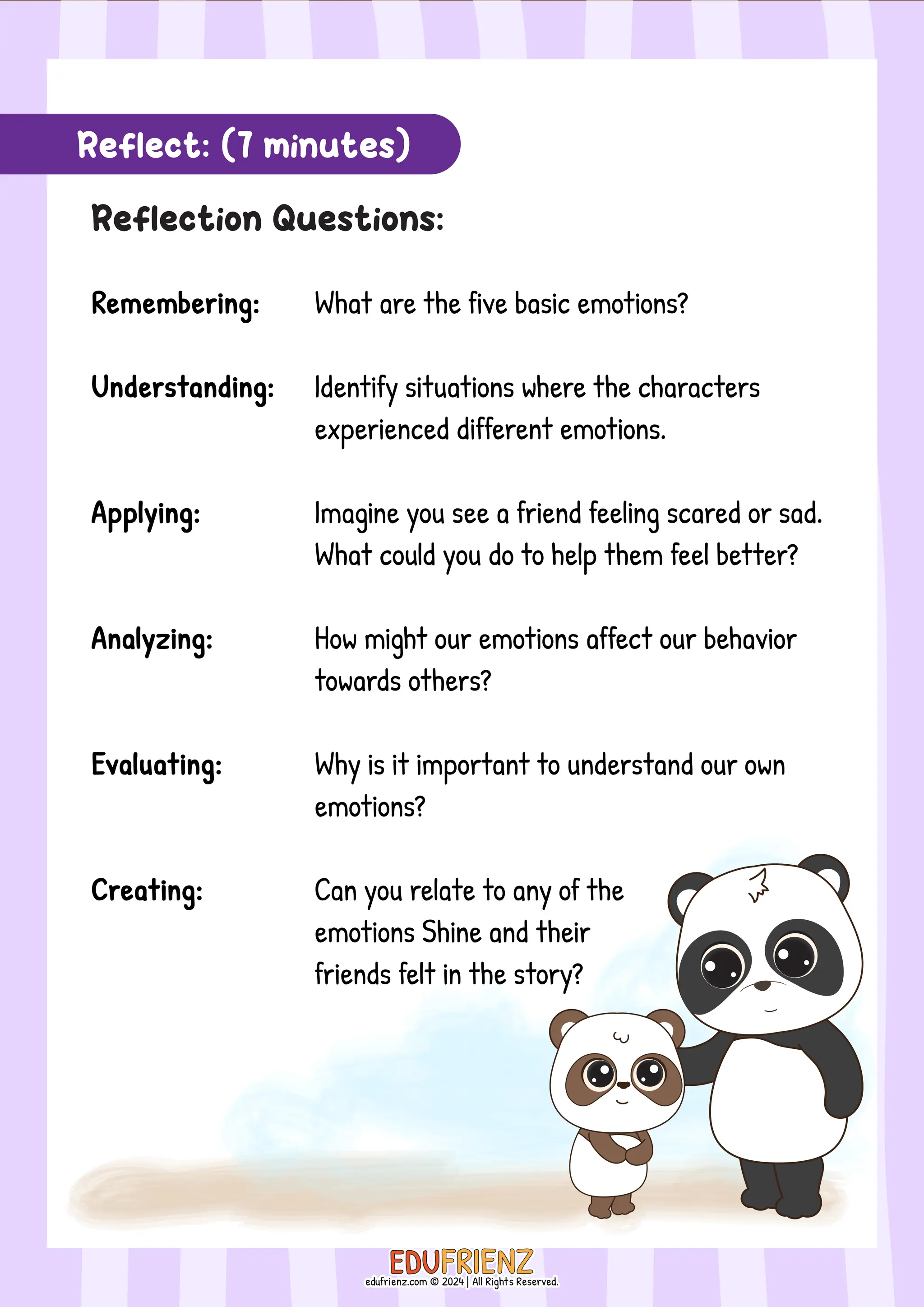 SEL Learn About Emotions – Video Activity | PDF