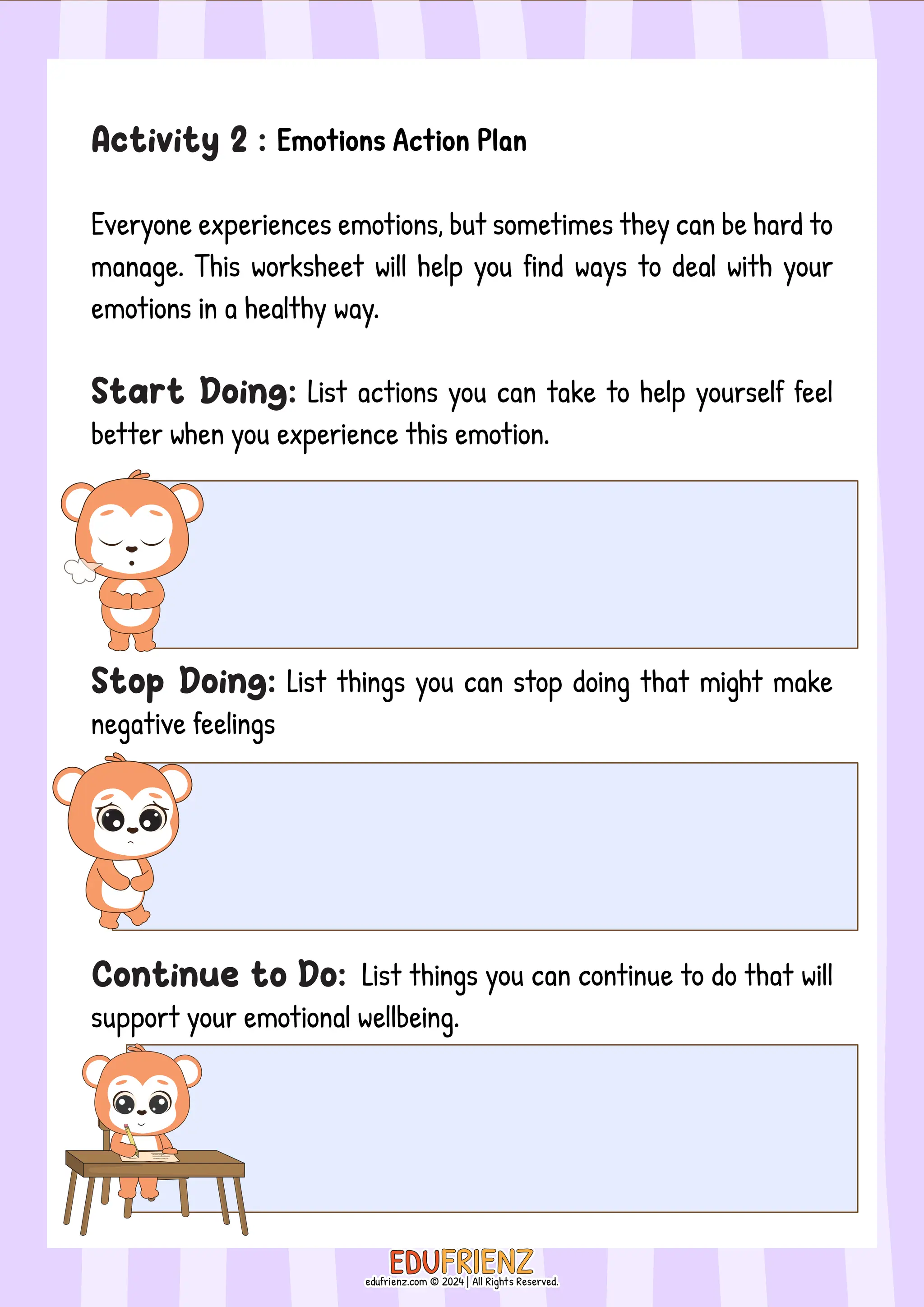 SEL Learn About Emotions – Video Activity | PDF