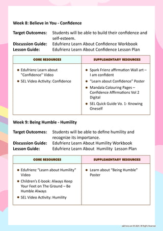 Spark SEL Level 3 Curriculum: Advanced Social Emotional Learning for 8 ...