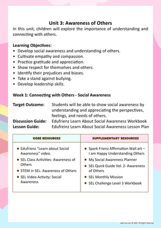 Spark SEL Level 3 Curriculum: Advanced Social Emotional Learning for 8 ...