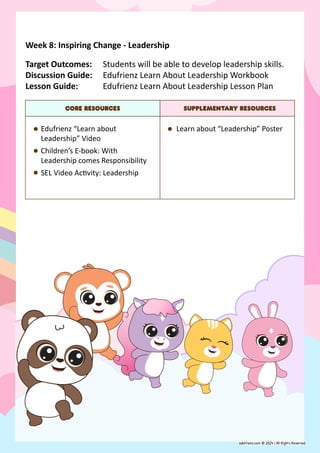 Spark SEL Level 3 Curriculum: Advanced Social Emotional Learning for 8 ...