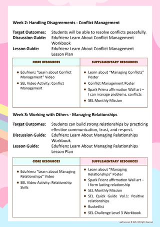 Spark SEL Level 3 Curriculum: Advanced Social Emotional Learning for 8 ...