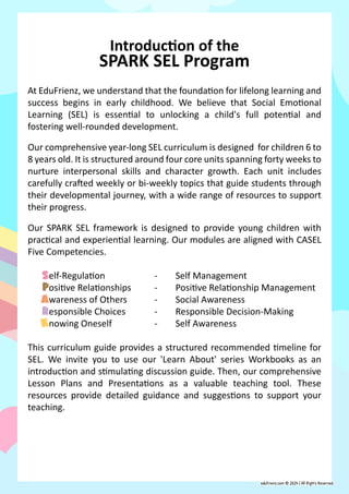 EDU SPARKSpark SEL Curriculum Level 2: Building Stronger Social ...