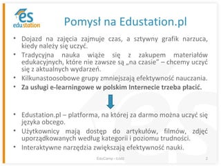Edustation.pl na educamp | PPT