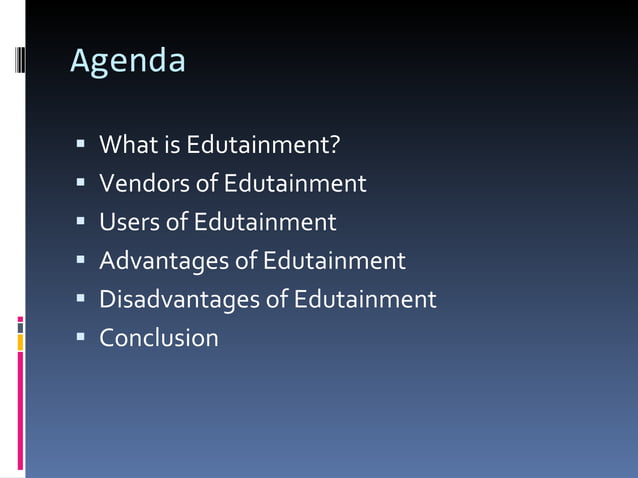 Edutainment | PPT