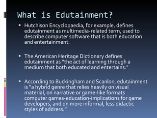 Edutainment | PPT