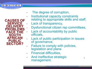 Manage Service Delivery Improvement.ppt