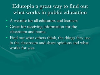 Edutopia | PPT