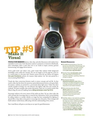 Edutopia 10 Top Tips For Teaching With New Media | PDF