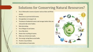 natural resources depletion | PPTX