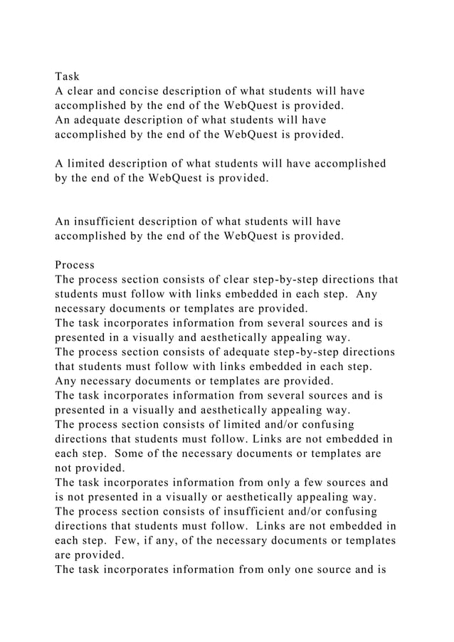 EDUU 512 WebQuest Design Project Template Rubric5432In.docx